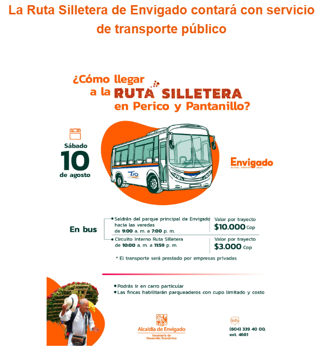 Envigado invita a la Ruta Silletera para conocer a fondo esta tradición ...
